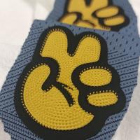 China Durable Silicone Heat Transfer Labels with Scratch Free Soft Material and Vibrant Color Options for Apparel and Accessories for sale
