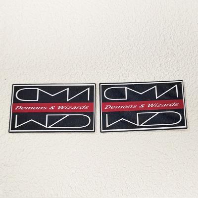China Durable Silicone Screen Printing Clothing Labels Vibrant Ink Screen Printing Clothing Labels for sale