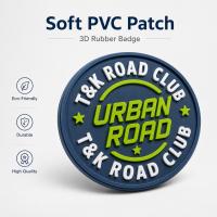 China Custom Soft Silicone Rubber Clothing Labels with Non Slip Features Rich Color Options and Eco Friendly Non Toxic PVC Material for sale