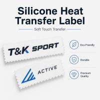 China Custom Silicone Heat Transfer Label Manufacturer for Apparel Brands for sale