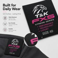 China Custom Printed Clothing Label with Logo for Sportswear Brand for sale