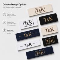 China Custom Woven Laser-Cut Labels for Clothing Apparel Sportswear Hats Bags and Brand Identification with Clean Edge Soft Handfeel and Durable Finish for sale