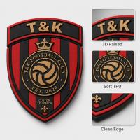 China Custom 3D TPU Patch Heat Transfer Badge for Sportswear Brands for sale