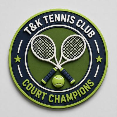 China Custom 3D TPU Sports Badge Heat Transfer Patch for Apparel Brands for sale