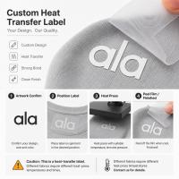 China Custom 3D Silicone Badge Heat Transfer Matte Raised Logo Label for Sportswear Apparel Streetwear Jackets Hats OEM ODM Custom Made for sale