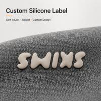 China Customizable Silicone Heat Transfer Labels for Apparel Providing Long Lasting Branding Resistant to Multiple Washings for sale