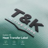 China Custom Silicone Heat Transfer Labels for Apparel with Durable Wash Resistance, Custom Colors, and Anti-Slip Function for sale