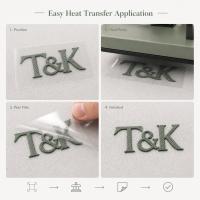 China Flexible Silicone Heat Transfer Labels Ideal for Sportswear Workwear and Casual Clothing Requiring Durable Marking for sale