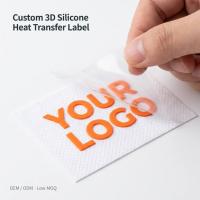 China Flexible Silicone Heat Transfer Labels Ideal for Apparel and Industrial Uses Ensuring Strong Adhesion and Durability for sale