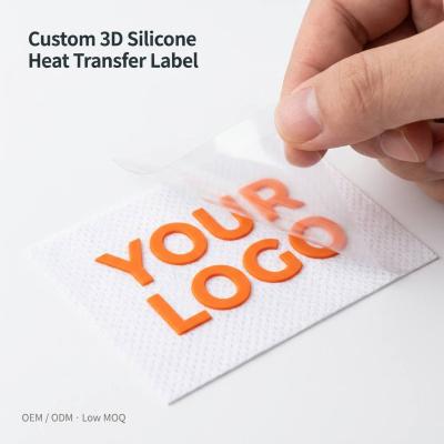 China Flexible Silicone Heat Transfer Labels Ideal for Apparel and Industrial Uses Ensuring Strong Adhesion and Durability for sale