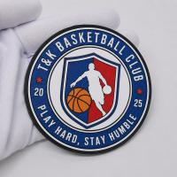 China Custom Football Club TPU Badges 3D Logo Patches with Customized Shape Eco-Friendly Waterproof for Sportswear for sale