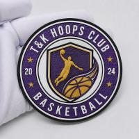 China Custom Football Club TPU Badges 3D Logo Patches with Customized Shape Eco-Friendly Waterproof for Sportswear for sale
