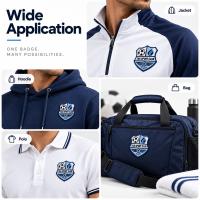 China Custom 3D TPU Crest Badges for Sports Clubs Teamwear and Athletic Apparel for sale