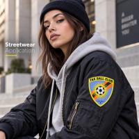 China Custom Waterproof 3D TPU Crest Badges with Eco-Friendly Material and Customizable Shape for Sports Apparel for sale