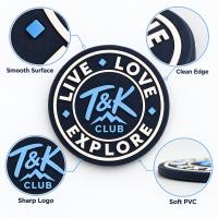 China Custom PVC Patch with Silicone Tips Draw String Cord - Eco-Friendly Material & Pantone Color Matching for sale