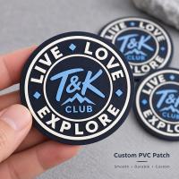 China Custom PVC Patch with Silicone Tips Draw String Cord - Eco-Friendly Material & Pantone Color Matching for sale