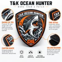 China Custom 3D Raised Logo PVC Patches with Washable Screen Printing Labels for Clothing for sale