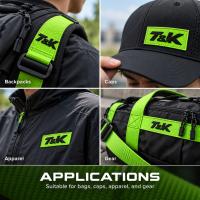 China Custom 3D TPU Heat Transfer Logos with Matte Raised Finish for Sportswear for sale