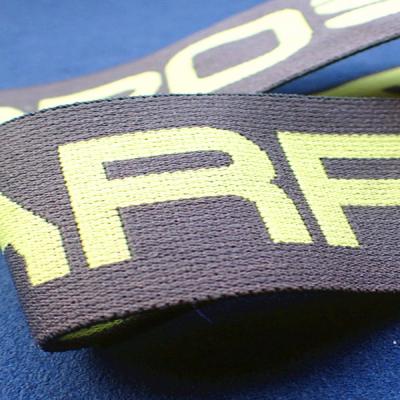 China Knitted 100% Polyester 3.5cm Printed Elastic Band for sale