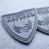 China OEM Embossed Leather Patches for sale