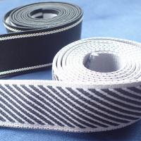 China Ribbon Sustainable Printed Elastic Band For Garment for sale