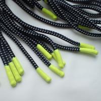 China Shiny Silicone Ends Polyester Fibers 90cm Braided Silk Cord for sale