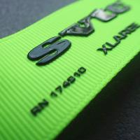 China Satin OEKO 3.8cm Printed Name Tags For Clothing printing silicon label for sale