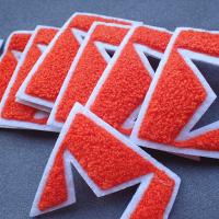China Heat Transfer Polyester Laser Cut Embroidery Patches For Jackets for sale