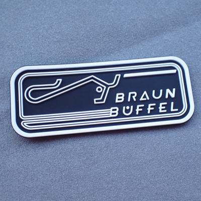 China Multi Shape Seal Size ODM Rubber Clothing Labels for sale