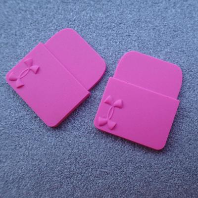 China Sustainable Multi Color OEM Rubber Clothing Labels for sale
