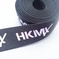 China 35MM Printed Elastic Band Screen Printing Logo On Band for sale