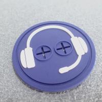 China 3D Injection Rubber Clothing Labels for sale