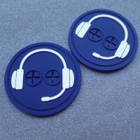 China 3D Injection Rubber Clothing Labels for sale