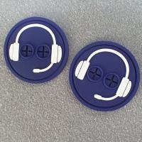 China 3D Injection Rubber Clothing Labels for sale