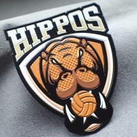 China 3D TPU High Frequency Custom Clothing Patches For Sportswear for sale