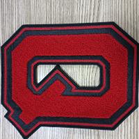 China Colored Embroidered Cloth Patch Large Pattern Logo Towel Chenier for sale