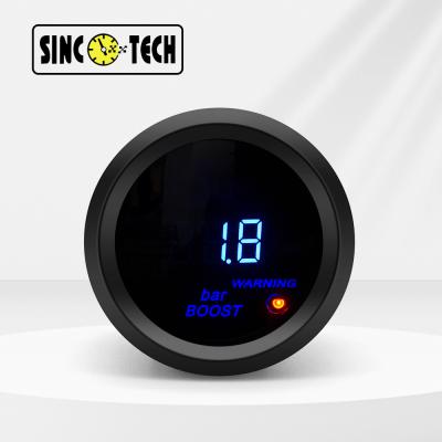 China LED Display 2'' Boost Gauge Bar Turbo Meter Sinco Tech 6112 Auto Mobile for sale