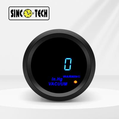 China LED 2'' Vacuum Gauge Bar Turbo Meter Sinco Tech 6113 Auto Mobile Led Display for sale