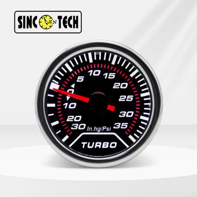 China Sinco Tech Turbo Boost Gauge 2'' LED Bar Meter 6142T Auto Mobile for sale