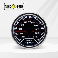 China Size 2'' 6144T Water Temp Gauge Meter SINCO TECH Auto Mobile Led Display 12V for sale