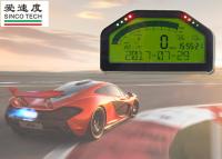China Green Backlight Race Car Gauges Digital Sensor LCD Dash 12V Universal DO904 for sale