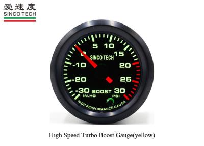 China Professional Auto Boost Gauge 6341 Single Function With Stepper Motor for sale
