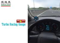 China High Accuracy Turbo Boost Gauge 60 MM Fast Responsive Gray Blue Backlight for sale