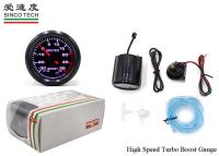 China 52mm Turbo Boost Gauge / Blue Boost Gauge PSI Unit DO6341 Alumimum Material for sale