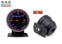 China Universal Turbo Boost Gauge Purple Display with Permanent Magnet Motor for sale
