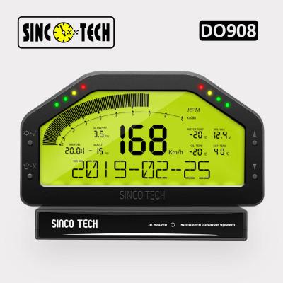 China DO908 Dashboard ABS 16V DC 6.5 Inch Race Car Gauges for sale