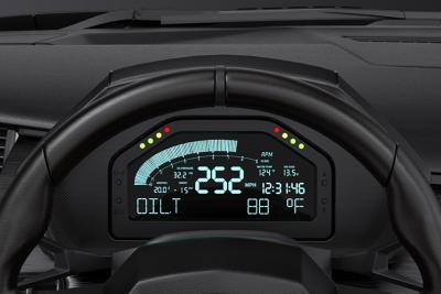 China Multifunctional Air Fuel Ratio Race Car Gauges 9VDC 6.5 Inch for sale