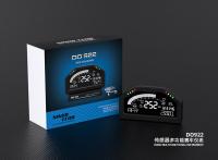 China LCD Display ABS 16VDC Bluetooth Race Car Gauges 6.5 Inch for sale