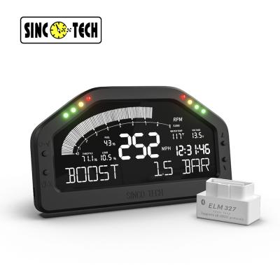 China LCD Screen 12V Autometer Water Temp Gauge Do922 ABS Shell Car Rpm Meter for sale