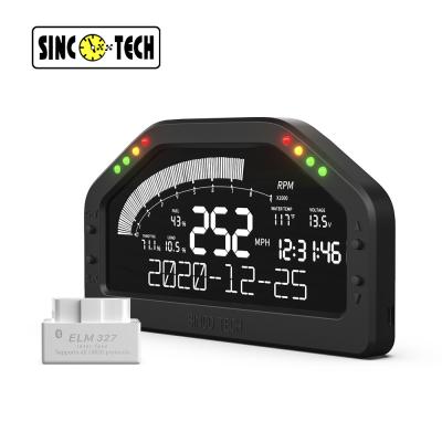 China Sinco Tech 12V Autometer Do922 ABS Shell Car Rpm Meter Auto Boost Gauge for sale